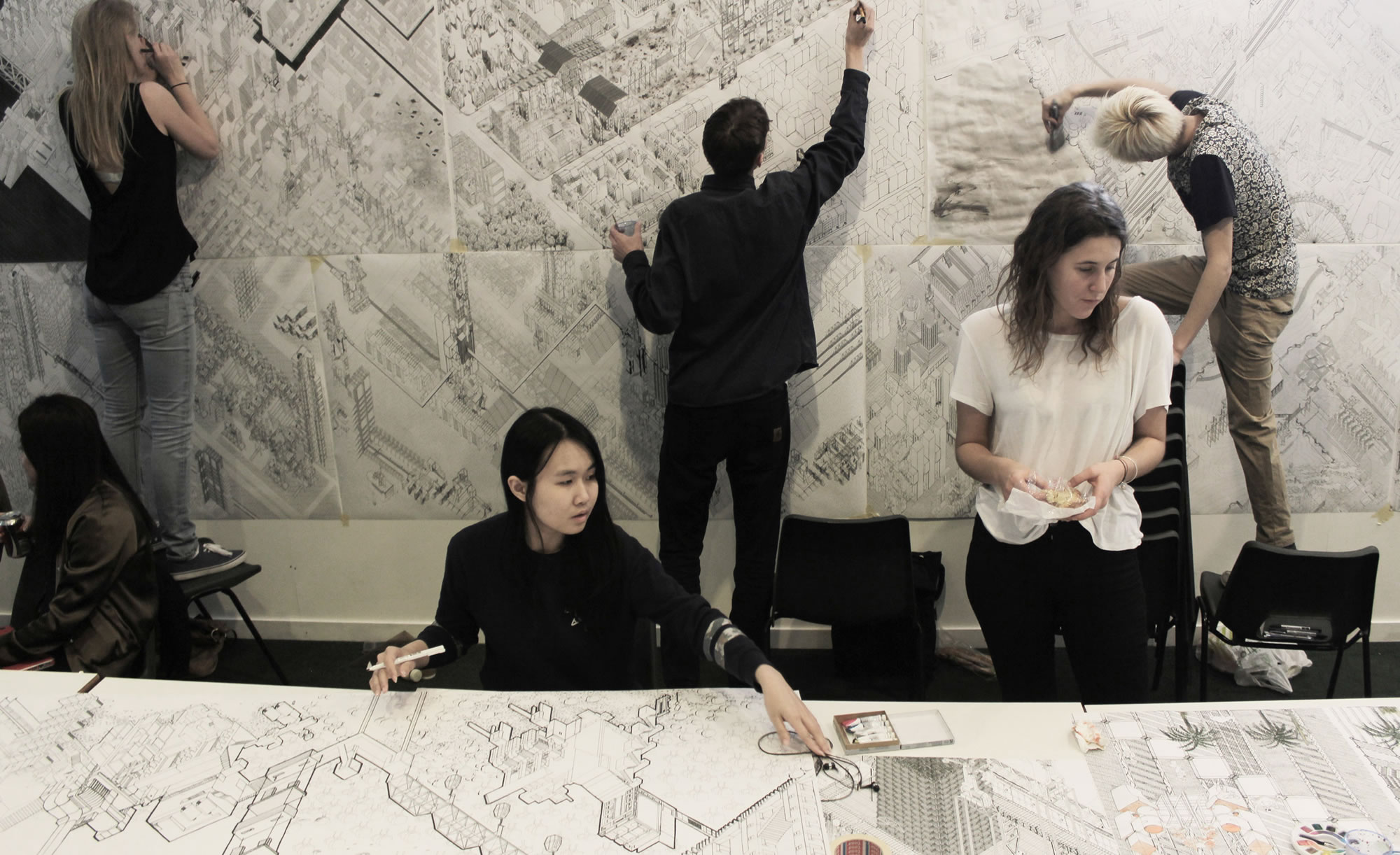 AA School of Architecture 2015 - Painting Architecture